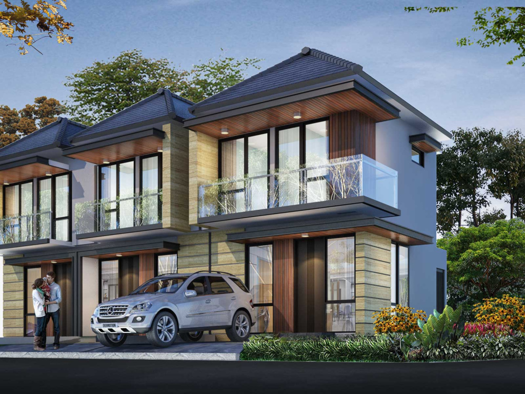 Golden Estesia - Golden Extension - Rumah Keren Bergaya Minimalis Modern